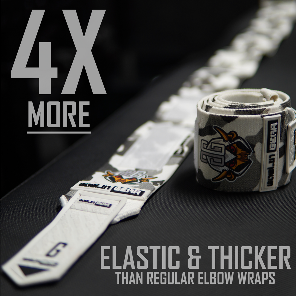 42" 1x Super Heavy Duty Elbow Wraps – Goblin Gear