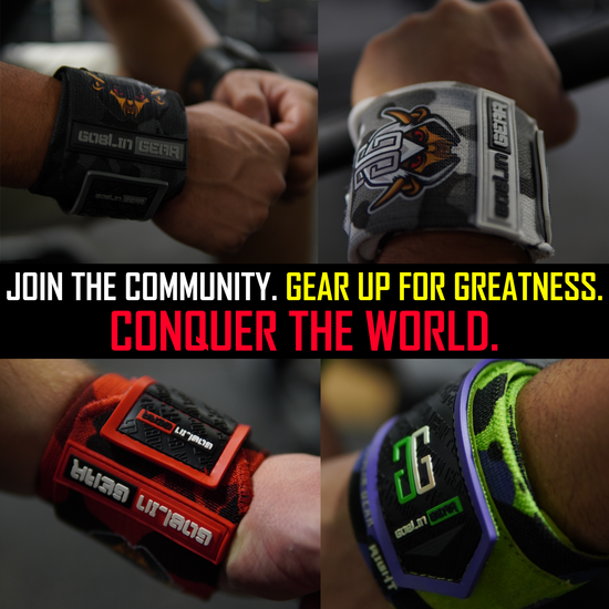 Goblin Gear MUTATED 26" 3.5x Super Heavy Duty Wrist Wraps (READ ...
