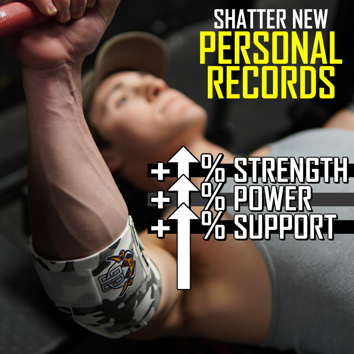 42" 1x Super Heavy Duty Elbow Wraps – Goblin Gear